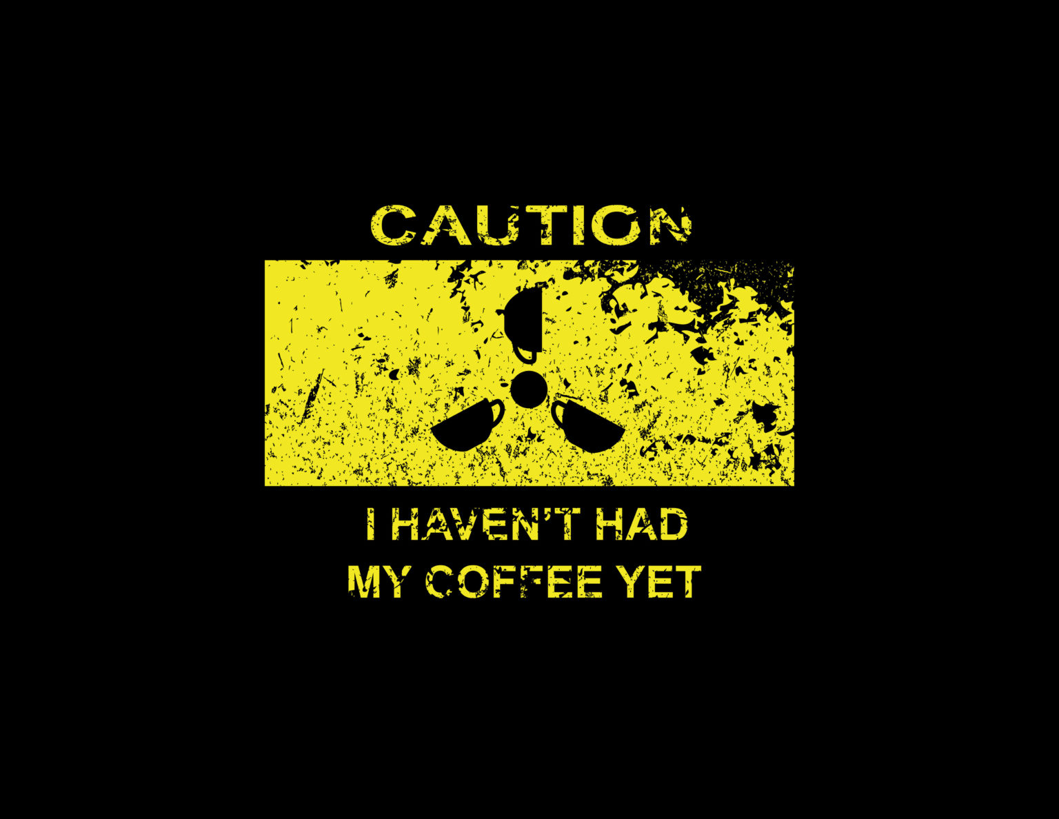 Caution Coffee H/F
